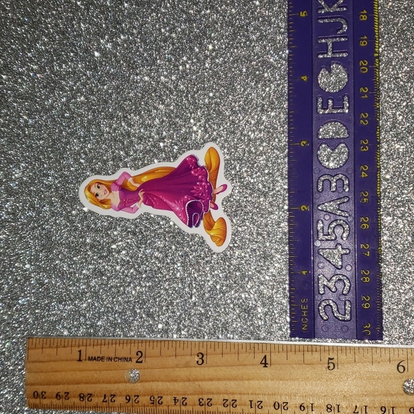 Disney | Design | Disney Princess Rapunzel Waterproof Sticker | Poshmark